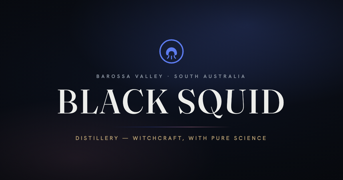Our Gins — Black Squid Distillery, Barossa Valley